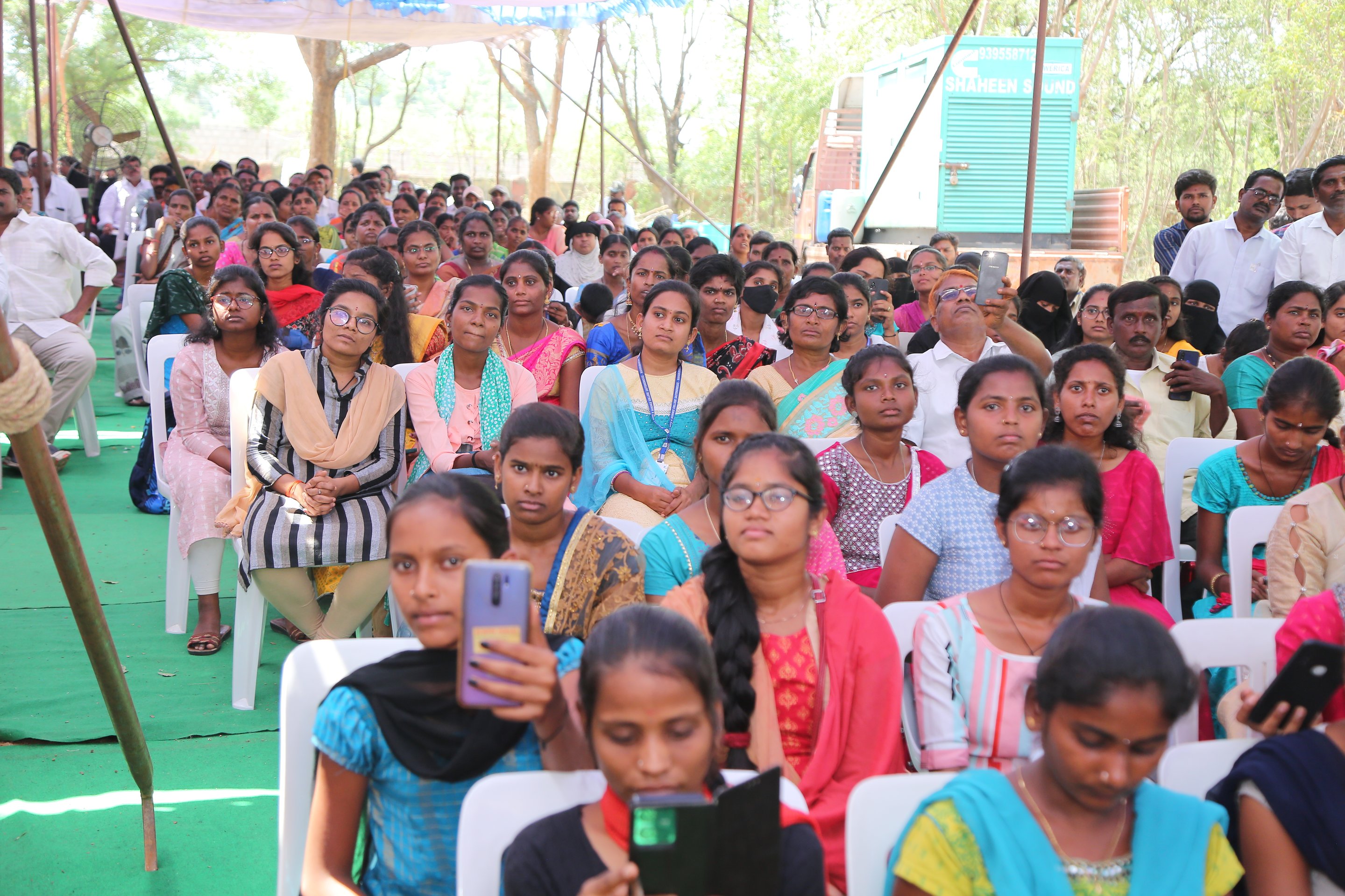 Cyient Foundation in collaboration with 100 Days Later Foundation announce the foundation laying ...